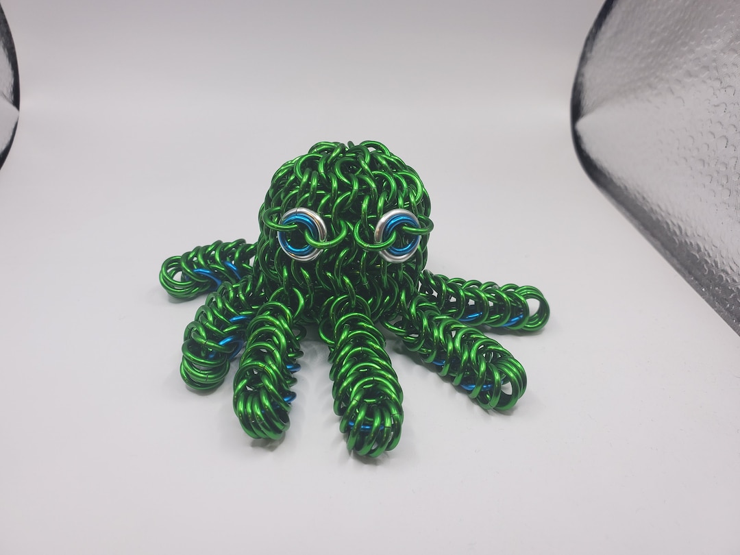 Chainmail Octopus - LARGE - Etsy