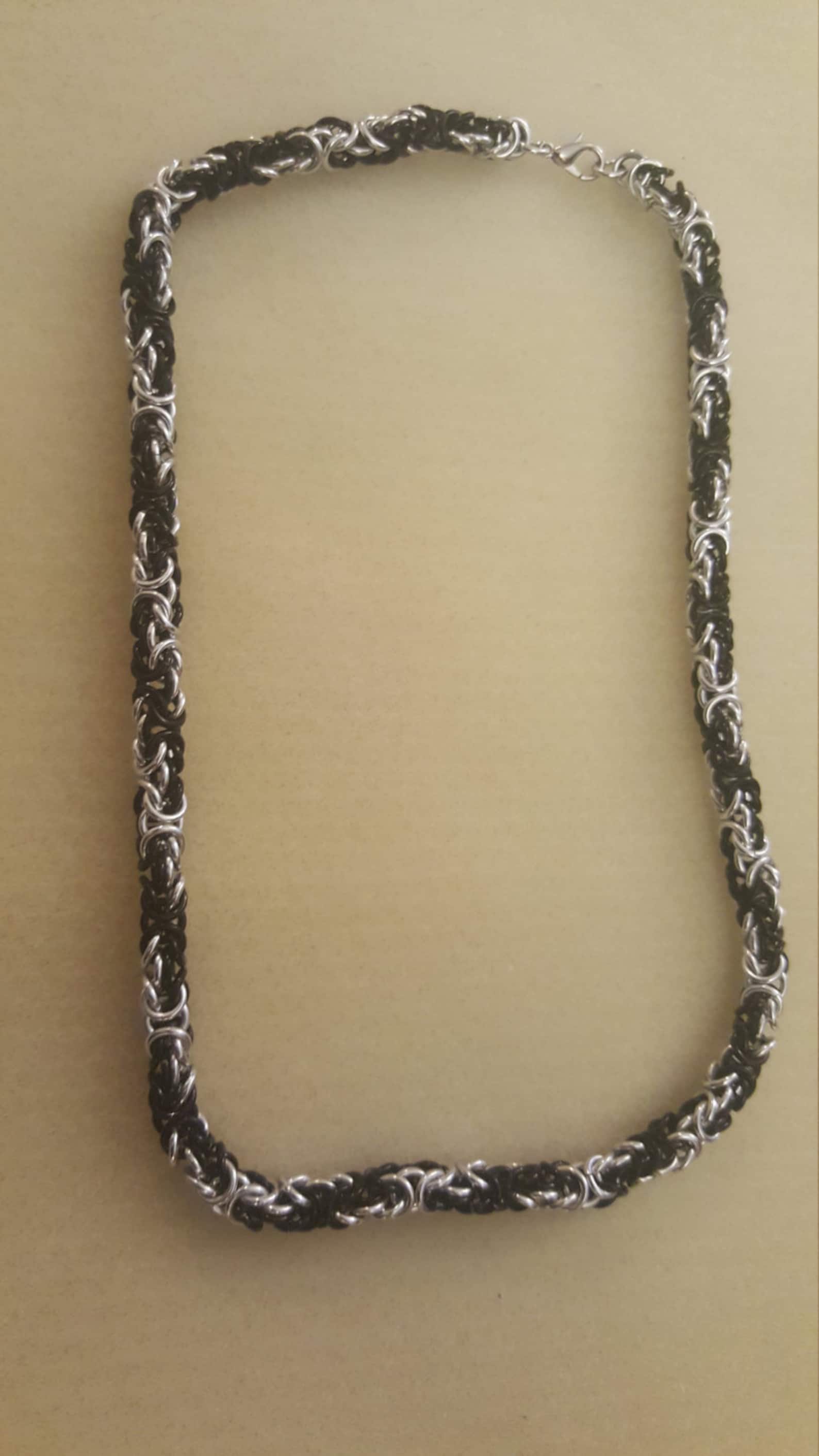Byzantine Chainmaille Necklace - Etsy