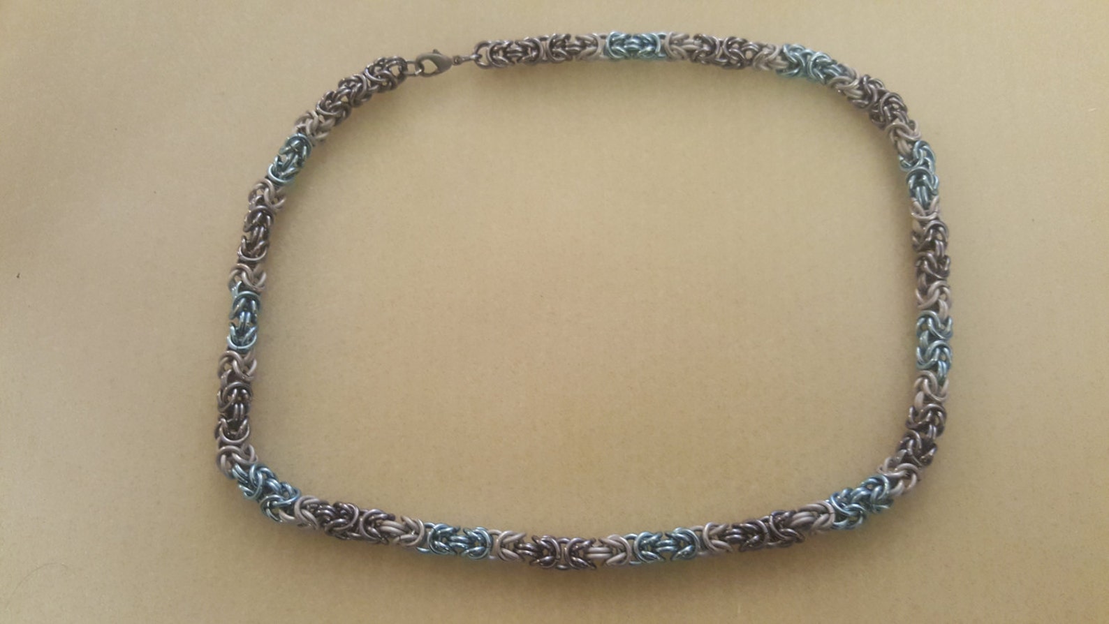 Byzantine Chainmaille Necklace - Etsy