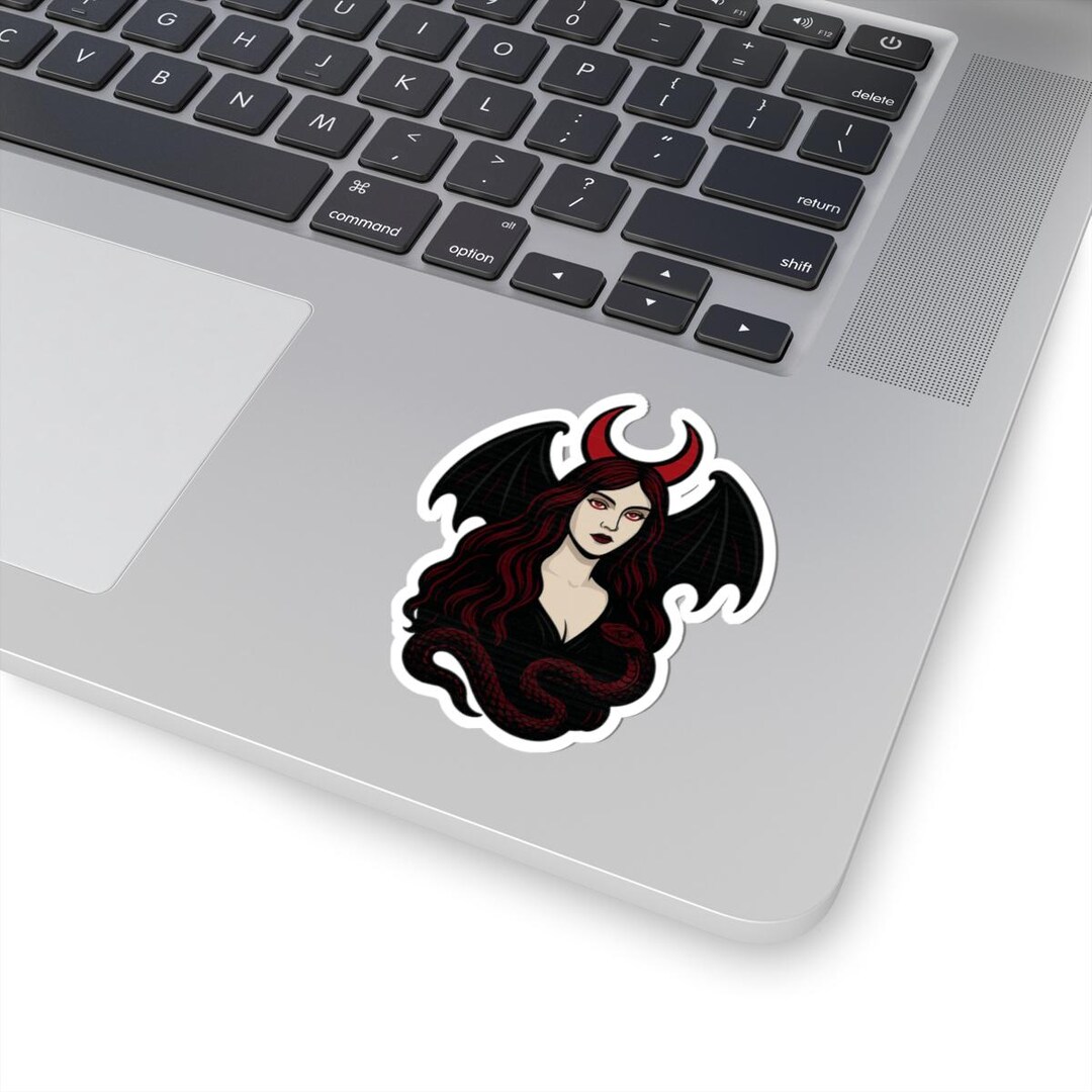 Goddess Lilith Sticker - Magical Vinyl Decal, Laptop Decal, Occult ...