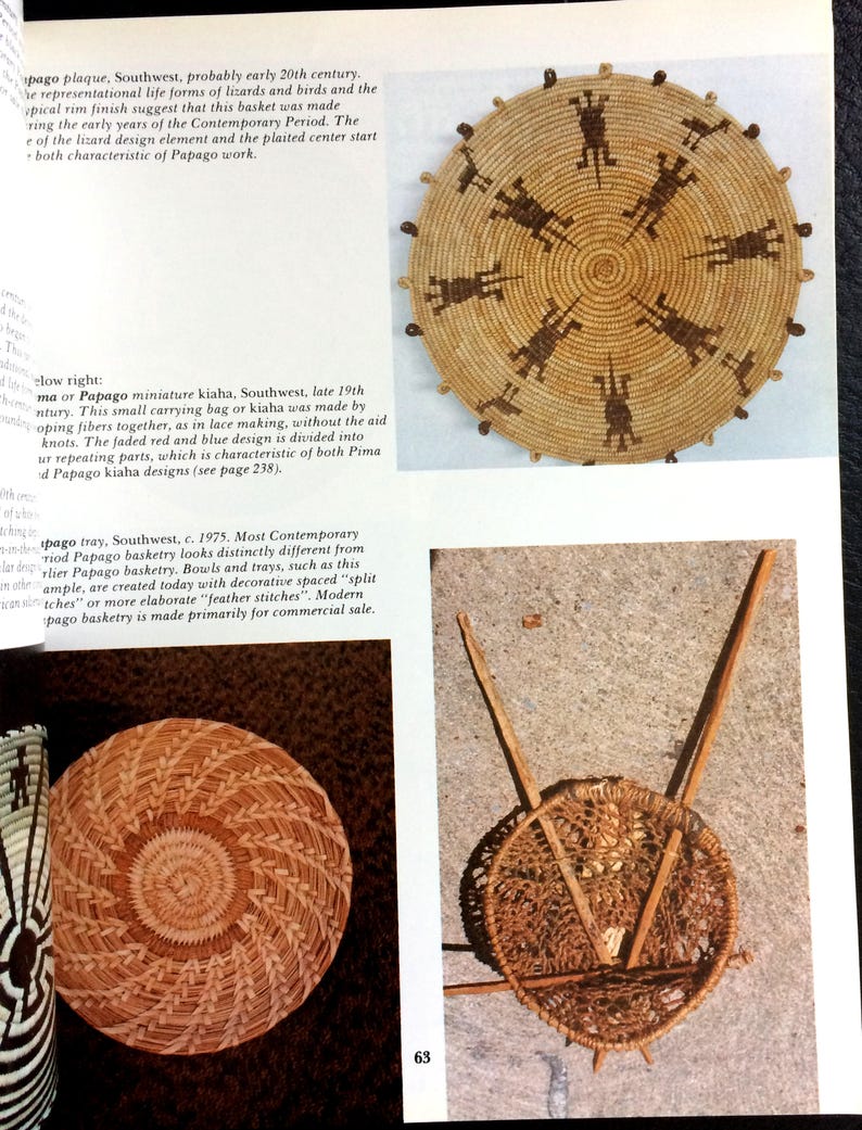 Indian Baskets With a Guide to Values of Indian Baskets by - Etsy