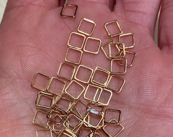 Square Jump Ring - Etsy
