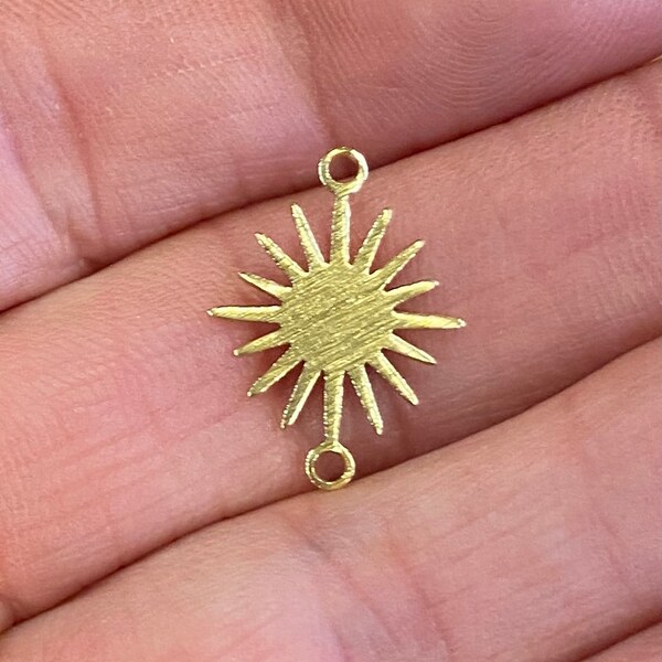 Sun Charm - Etsy