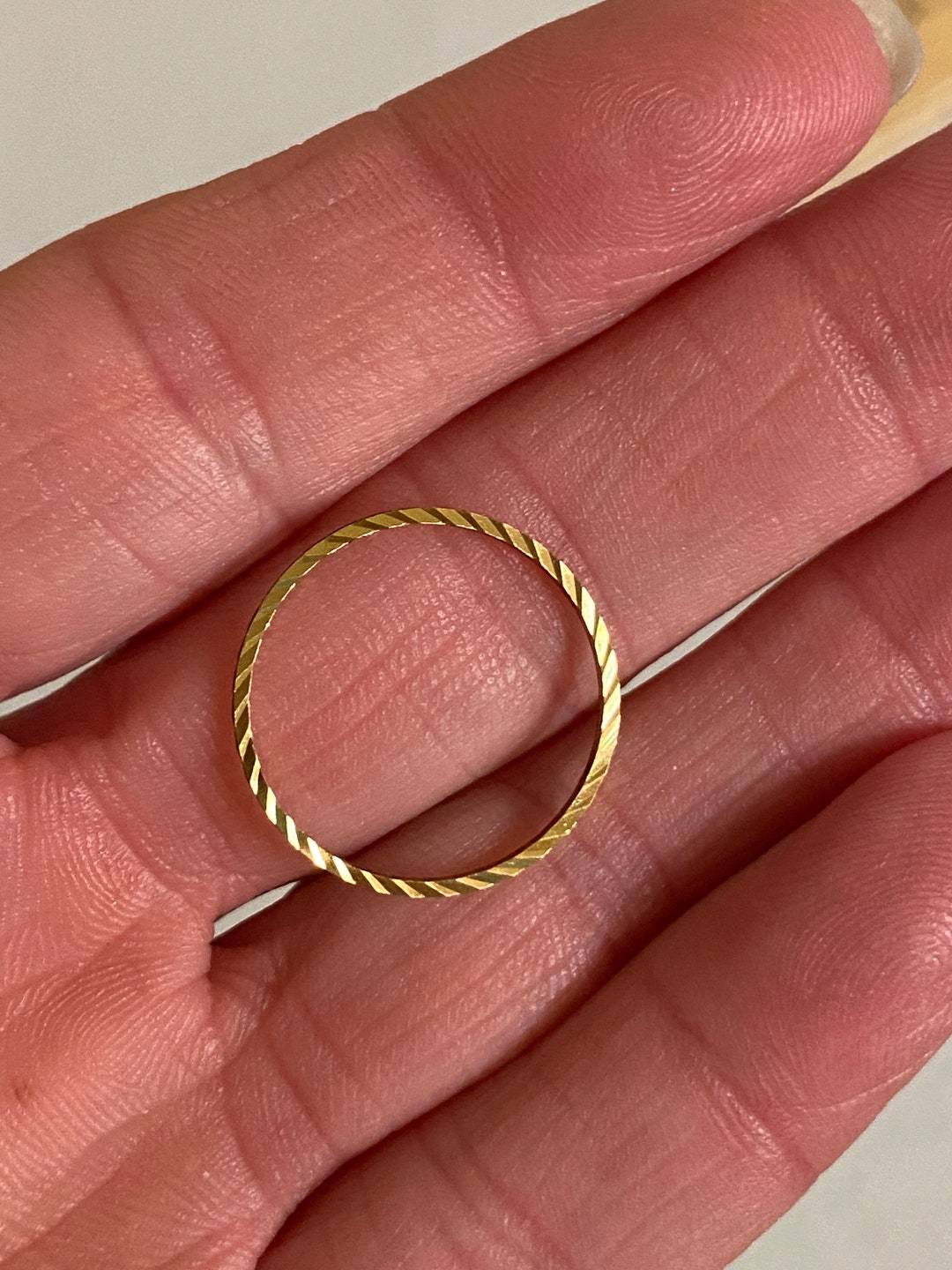 10 Raw Brass Link Connector Circles 20mm 21302 - Etsy