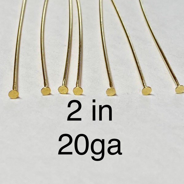 Flat Head Pin - Etsy