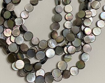 Flat Round Shell - Etsy