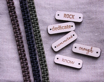 Word Bracelet-custom Word of the Year Bracelet-personlalized - Etsy