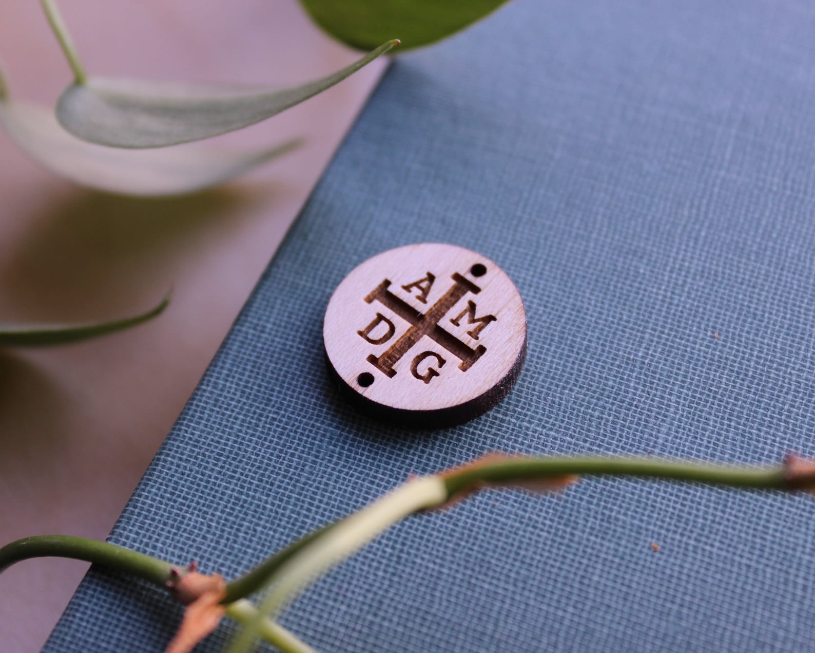 AMDG Necklace or Medal Only (ad Majorem Dei Gloriam) - Etsy