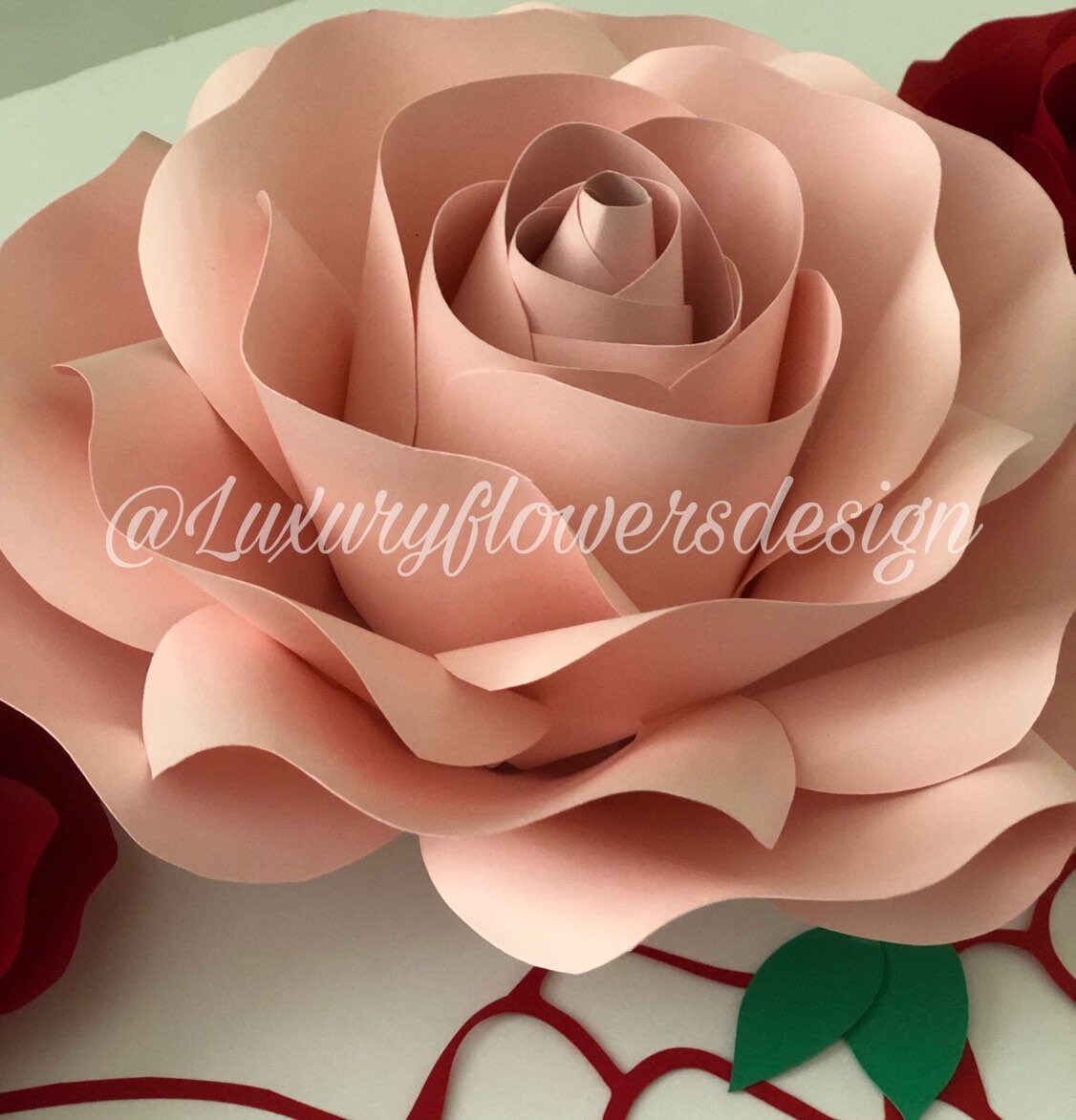 PDF Small Rose 9 Template - Etsy
