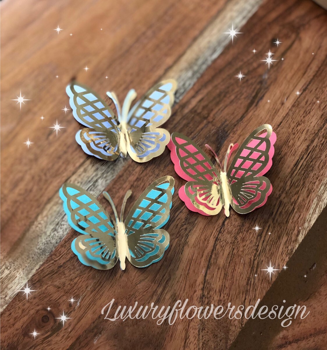 SVG Butterfly Template - Etsy