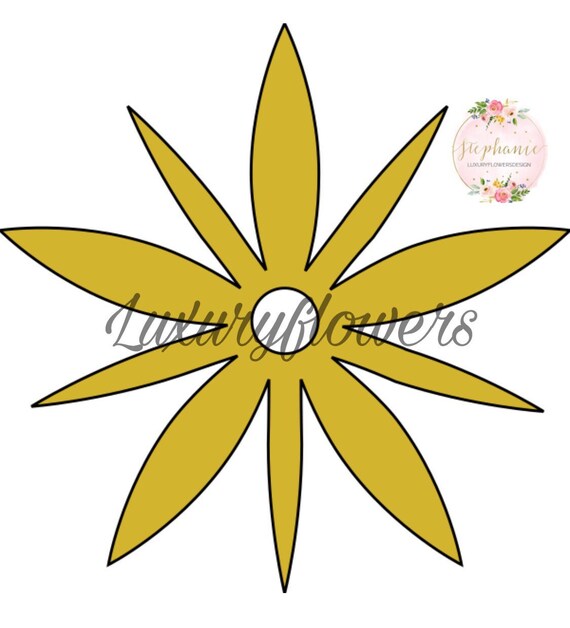 SVG Template Center 5 - Etsy