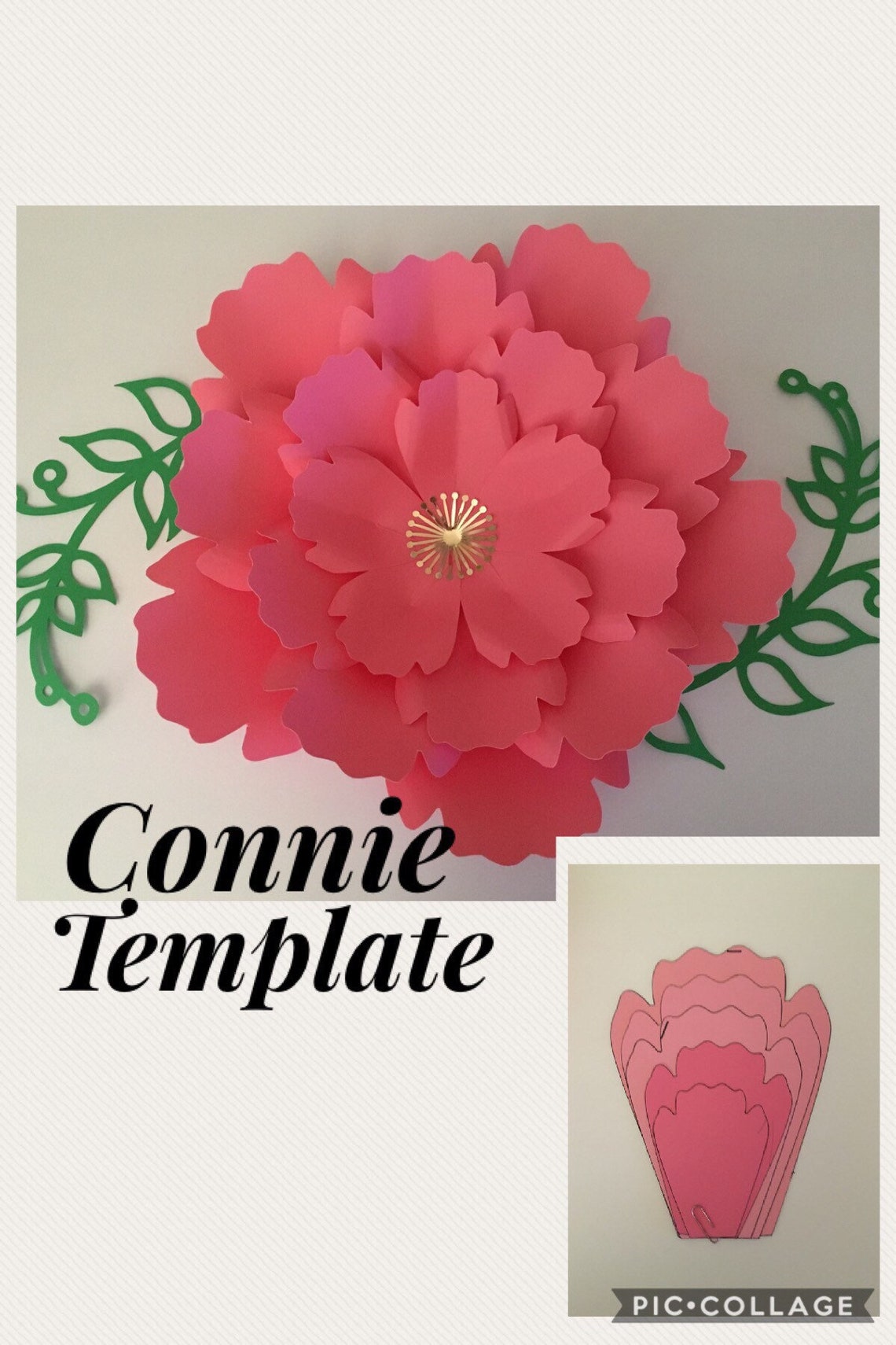 PDF Connie Template - Etsy