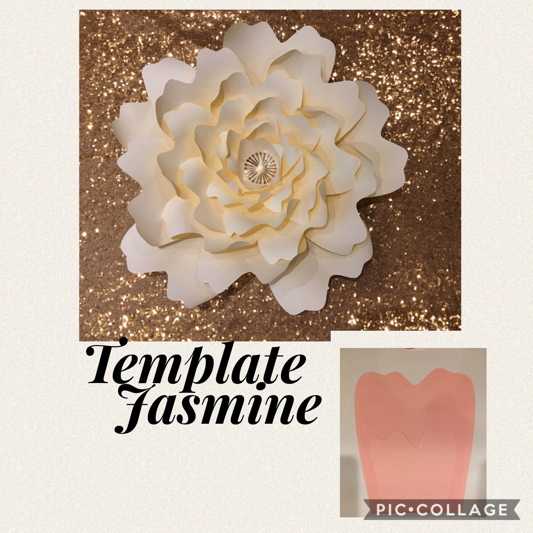 PDF Jasmine Template - Etsy