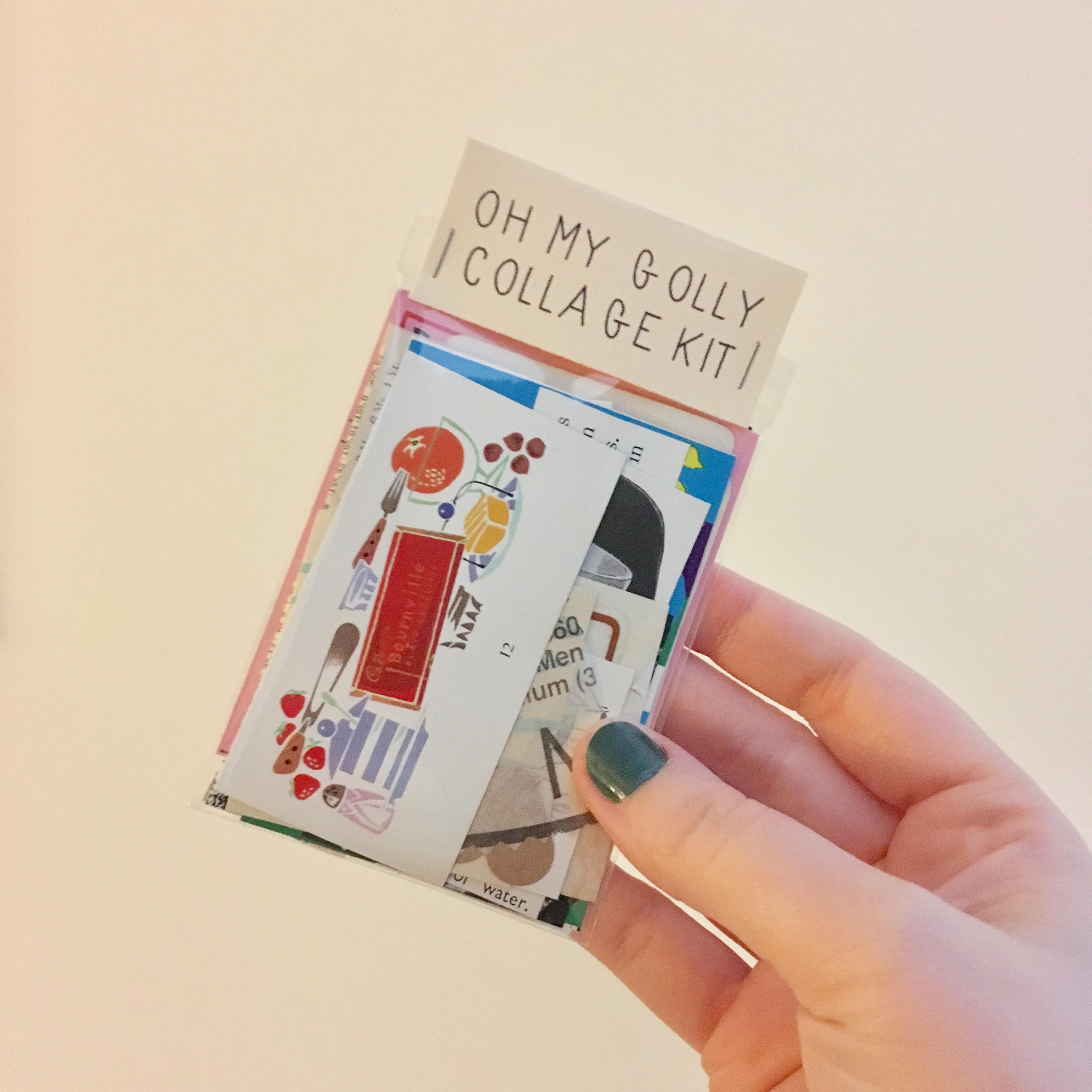 Mini DIY Collage Kit // Paper Ephemera // for Scrapbooking and Junk ...