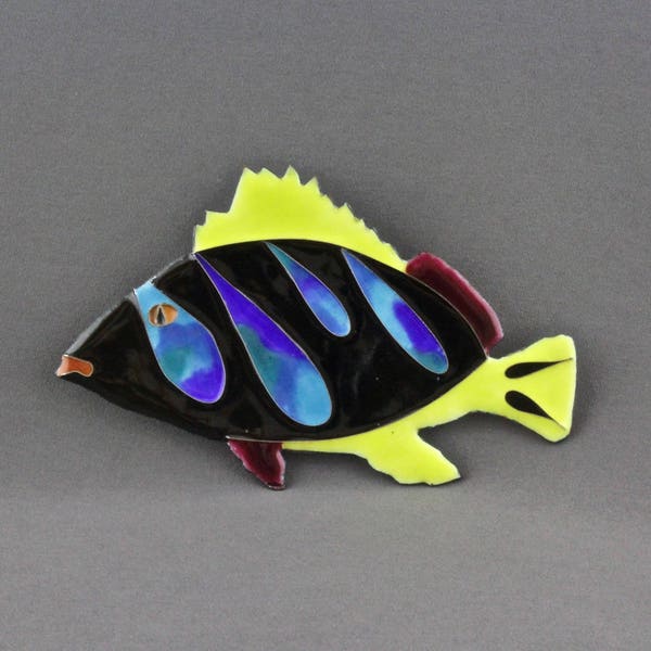 Cloisonne Fish - Etsy