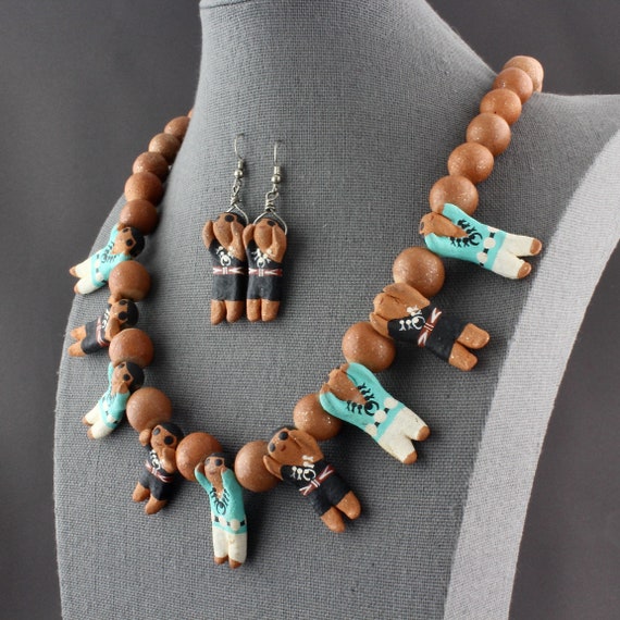 Vintage Margaret Quintana Native American Clay Potter… - Gem