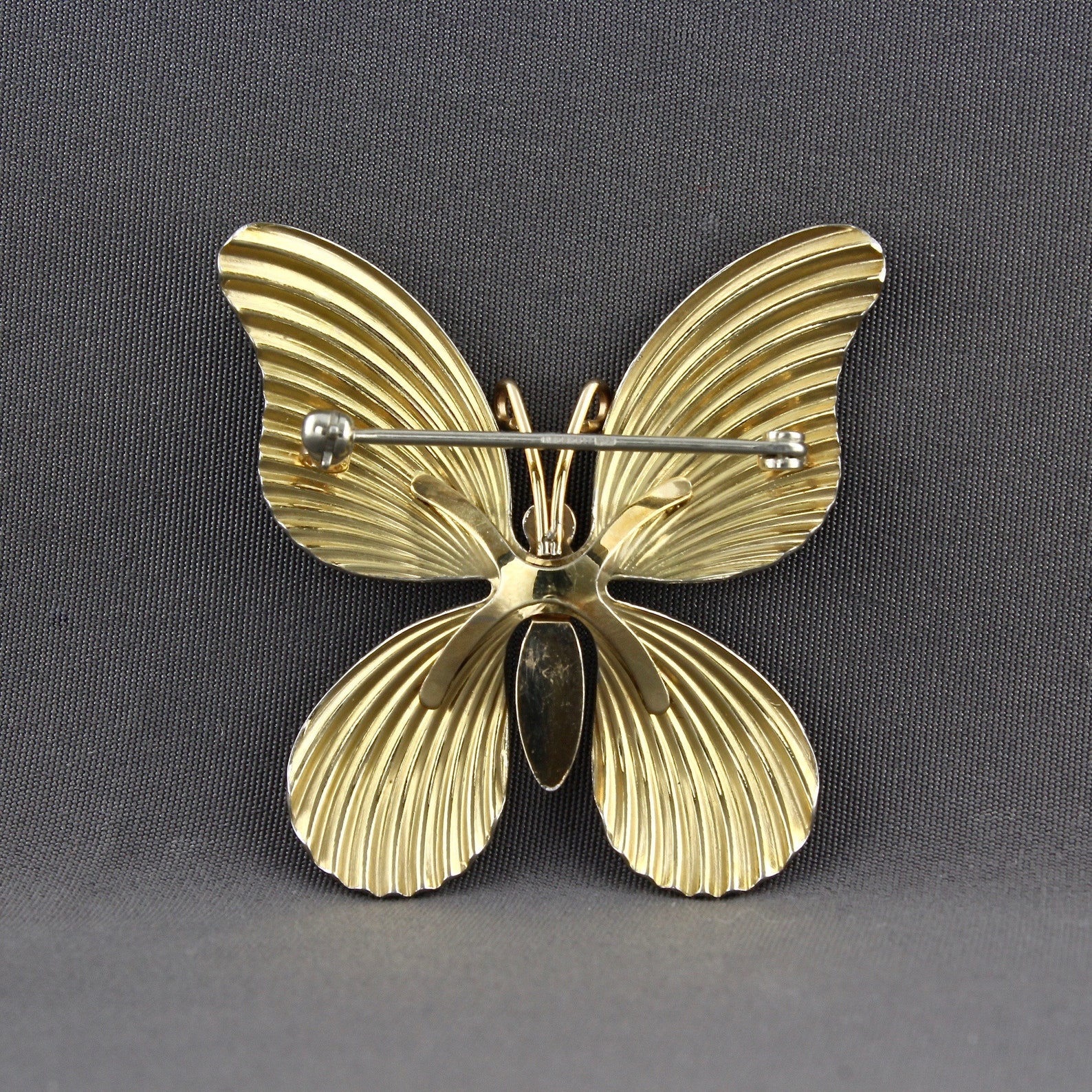 Vintage Krementz Shiny Gold Overlay Three Dimensional - Etsy