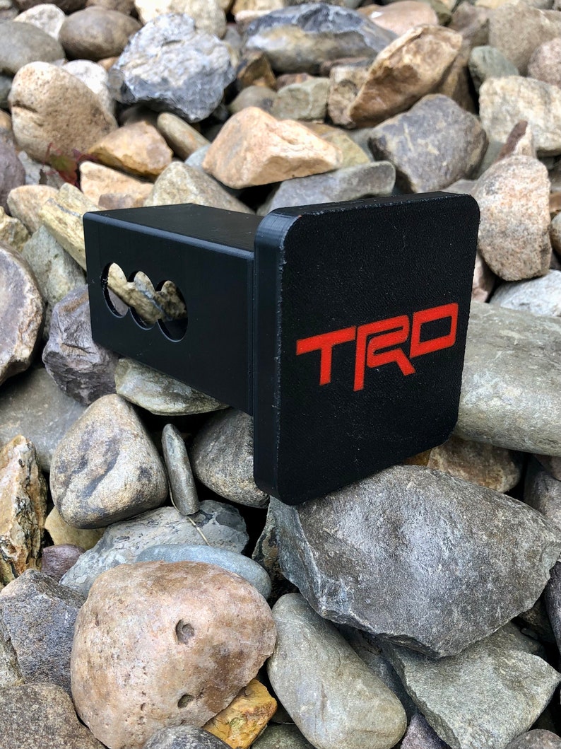 Toyota TRD Hitch Cover 2" Receiver 3D Printed PETG Durable Tacoma ...