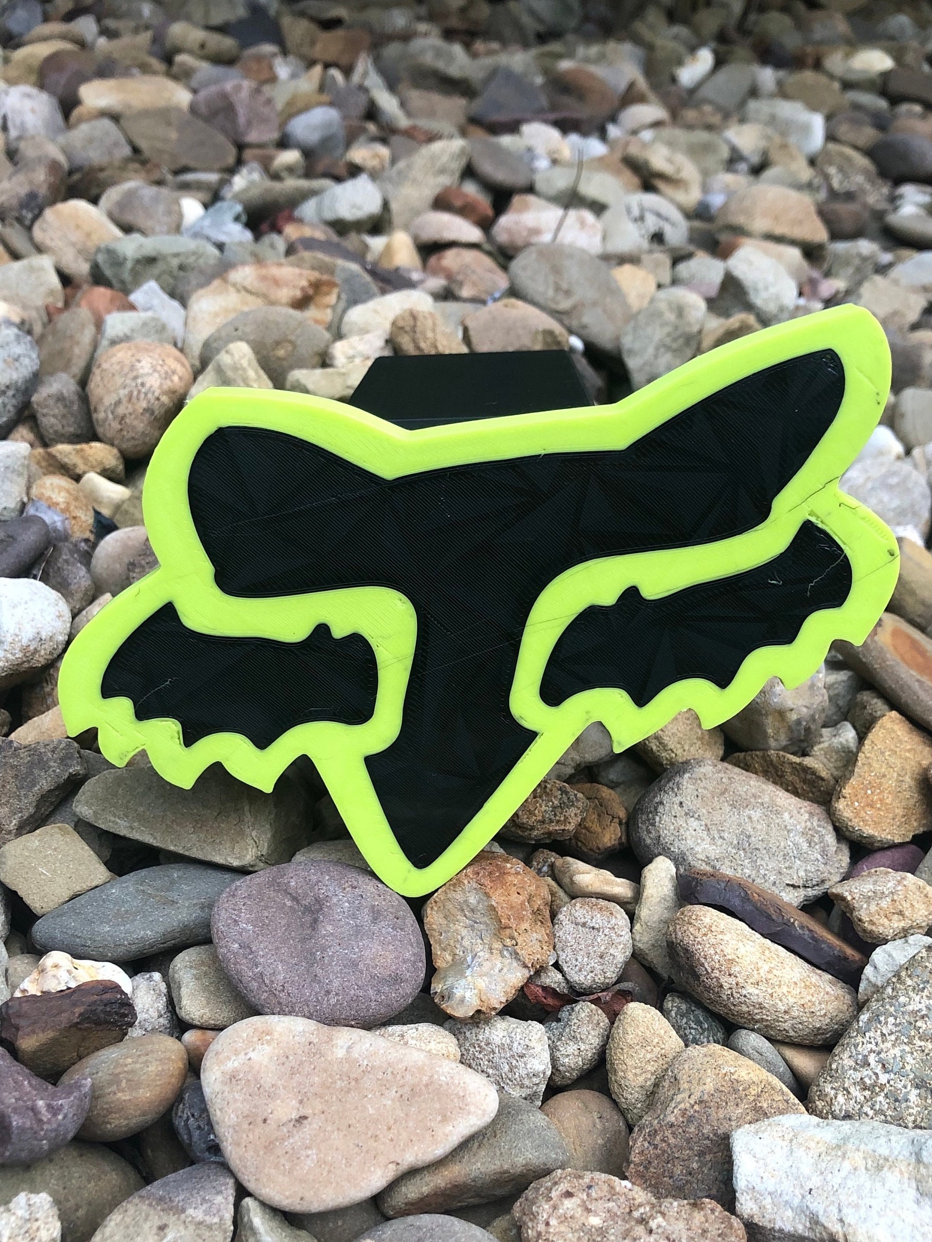 Black And Green Fox Racing Logo