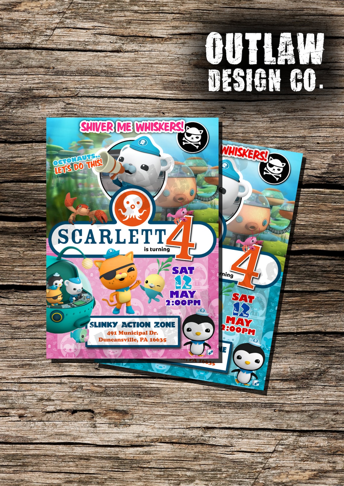 Octonauts Birthday Invitation Instant Download Printable | Etsy
