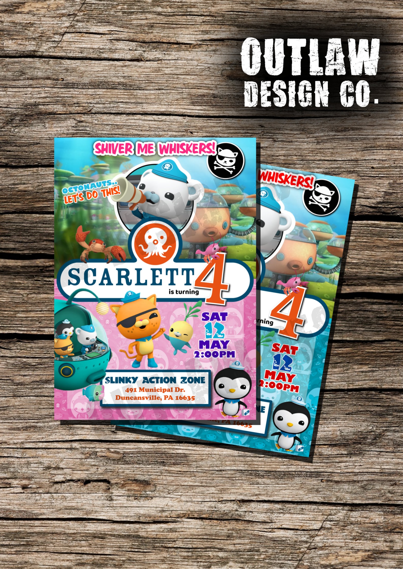 Octonauts Birthday Invitation Instant Download Printable | Etsy