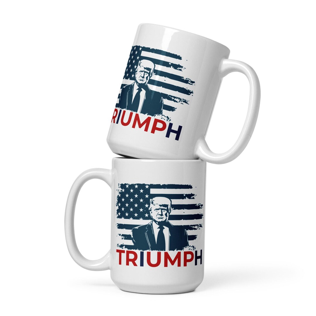 President Donald J Trump TRIUMPH Coffee Tea Mug MAGA America First - Etsy