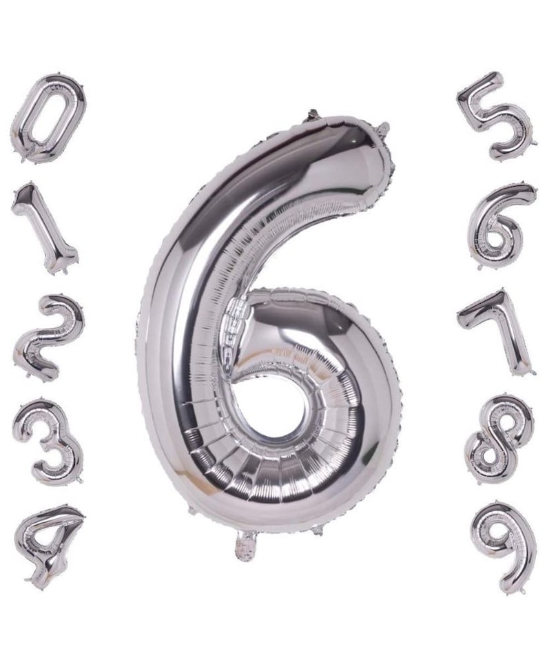 Gold Number Mylar Foil Balloons - Etsy