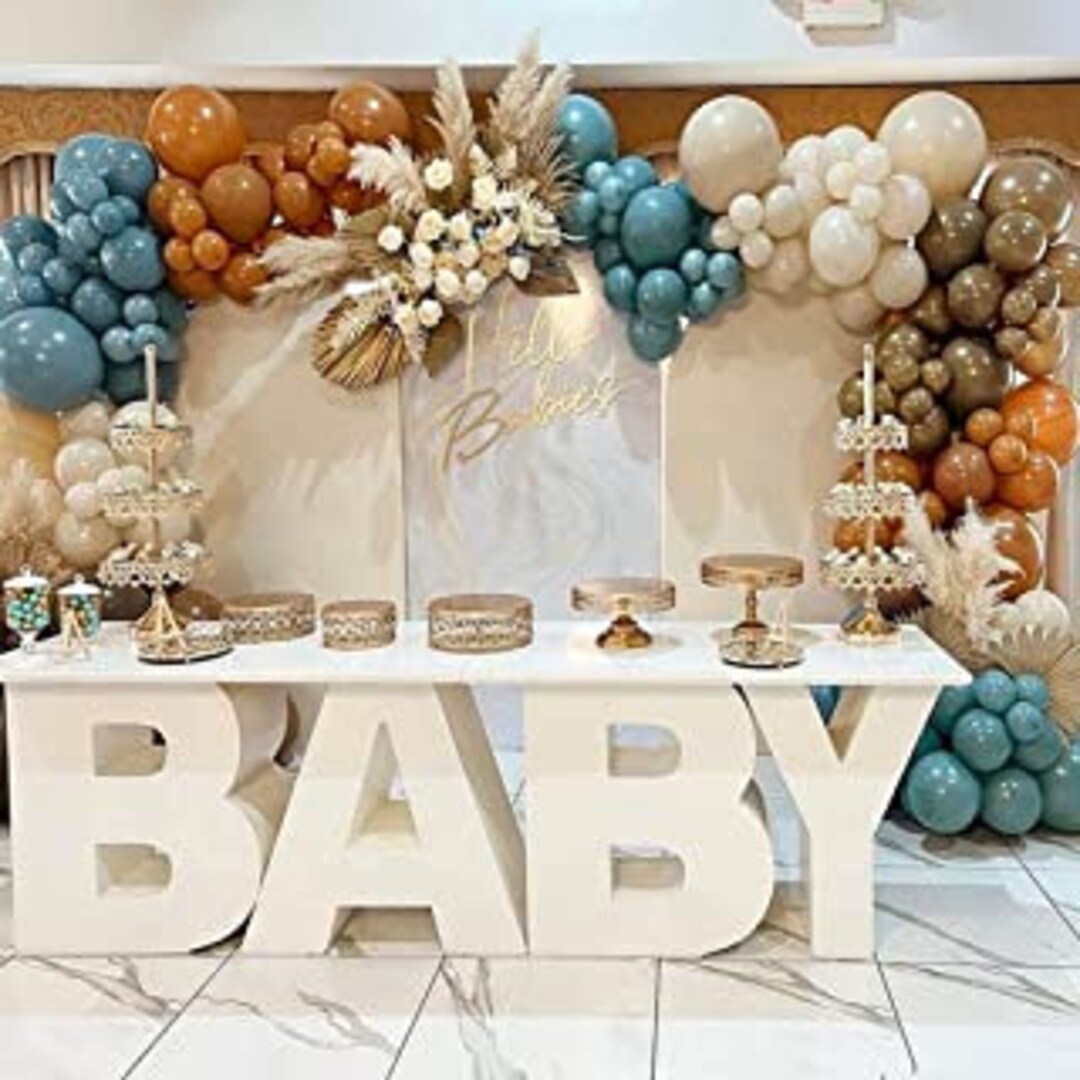 Muted Neutral Color Balloon Garland DIY Kit Boho Theme - Etsy