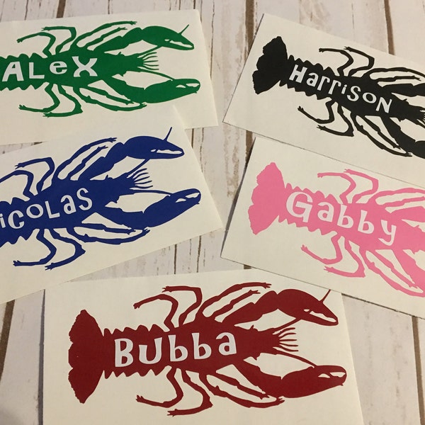 Crawfish Stickers - Etsy