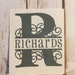 Split Letter Decal Letter With Name Decal Vinyl Decal YETI Decal ...