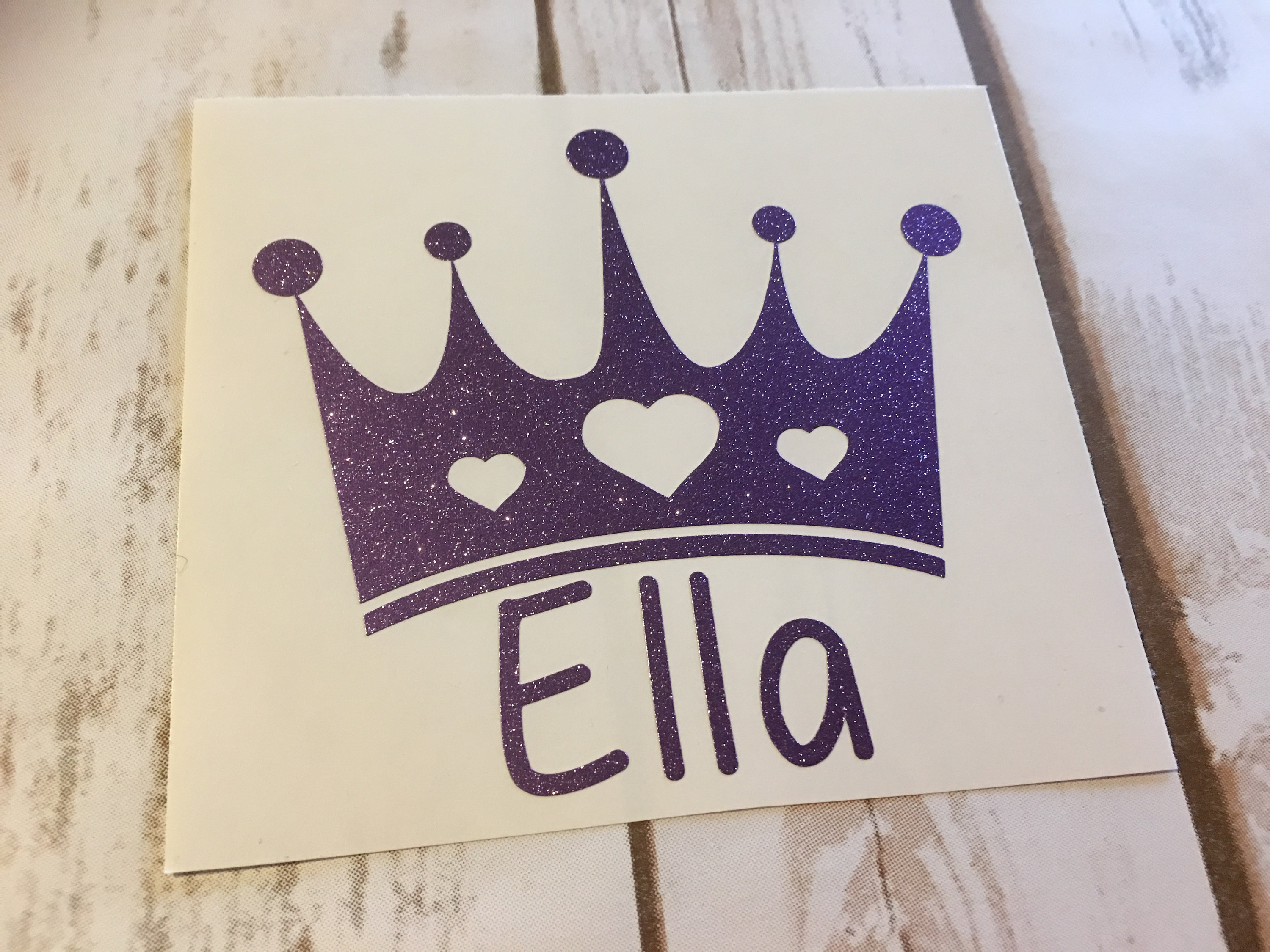 Crown Decal Custom Crown decal tumbler decal YETI decal | Etsy