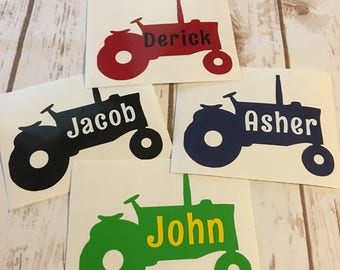 Tractor Decal | Etsy