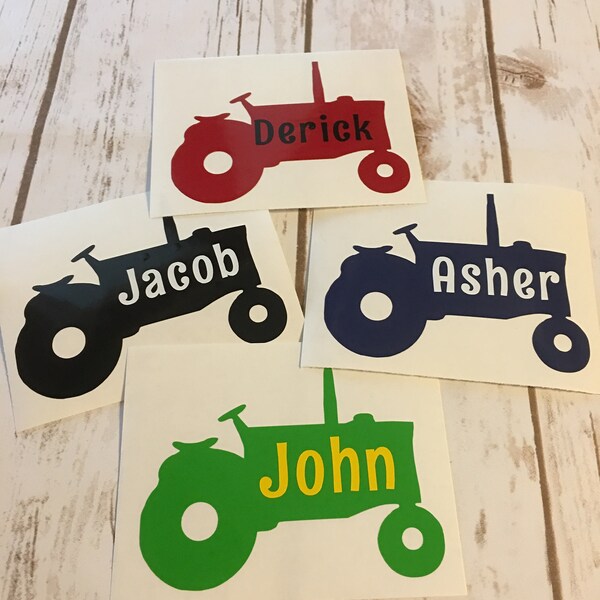 Tractor Decal - Etsy