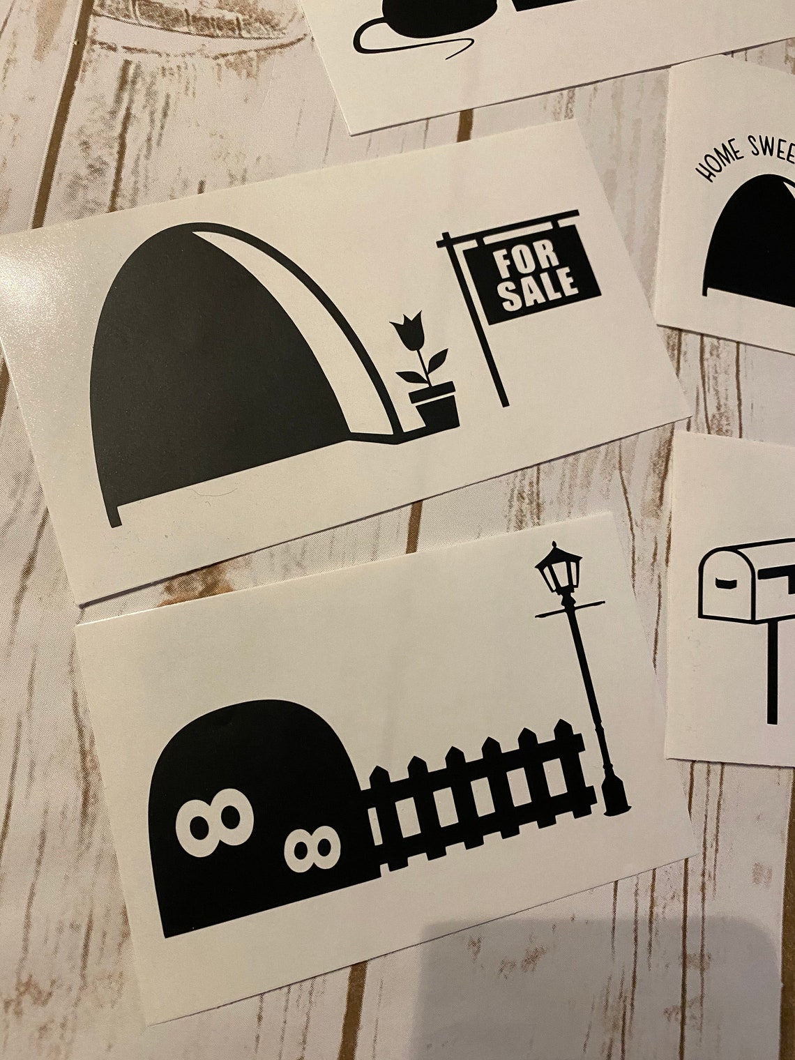 Mouse Door Decal Small Baseboard Decal Mouse House Decal | Etsy