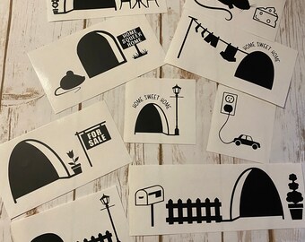 Mouse House Decal - Etsy