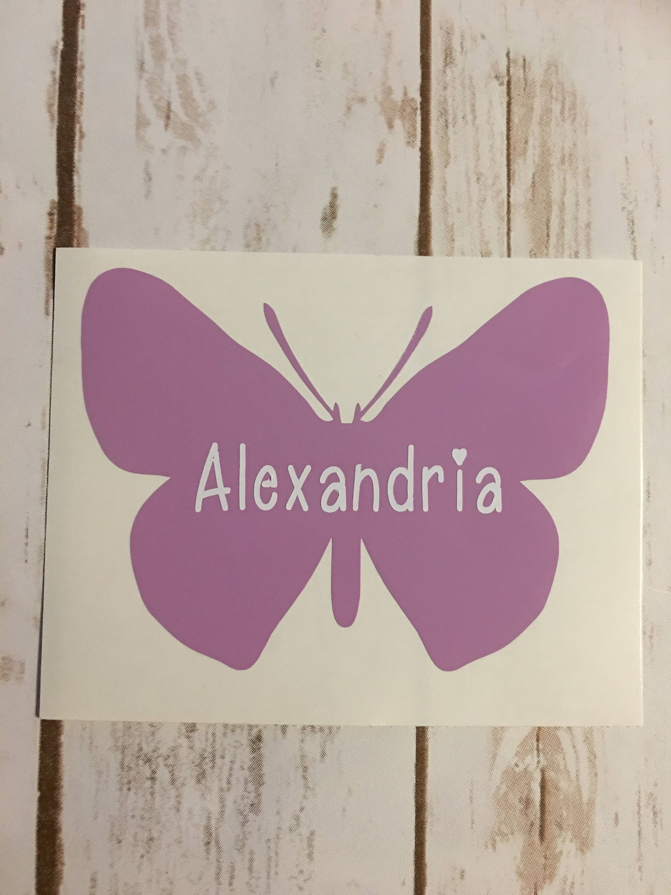 Butterfly Decal Custom Butterfly Decal Tumbler Decal - Etsy