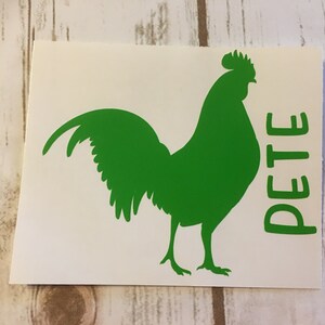 Rooster Decal - Monogram Decal - Personalized Rooster Decal - Tumbler ...