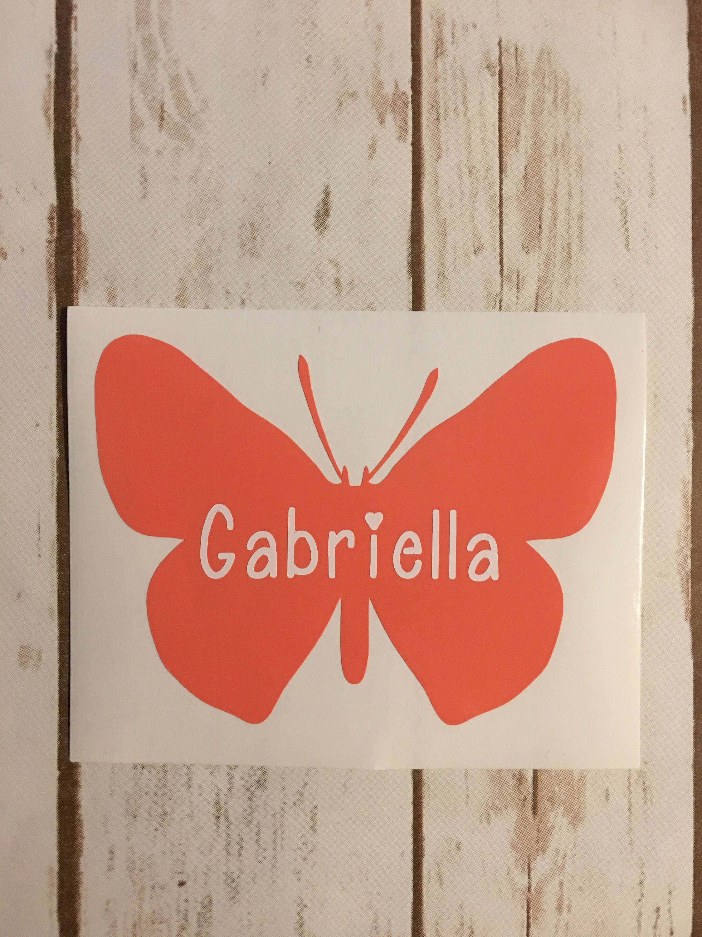 Butterfly Decal Custom Butterfly Decal Tumbler Decal - Etsy