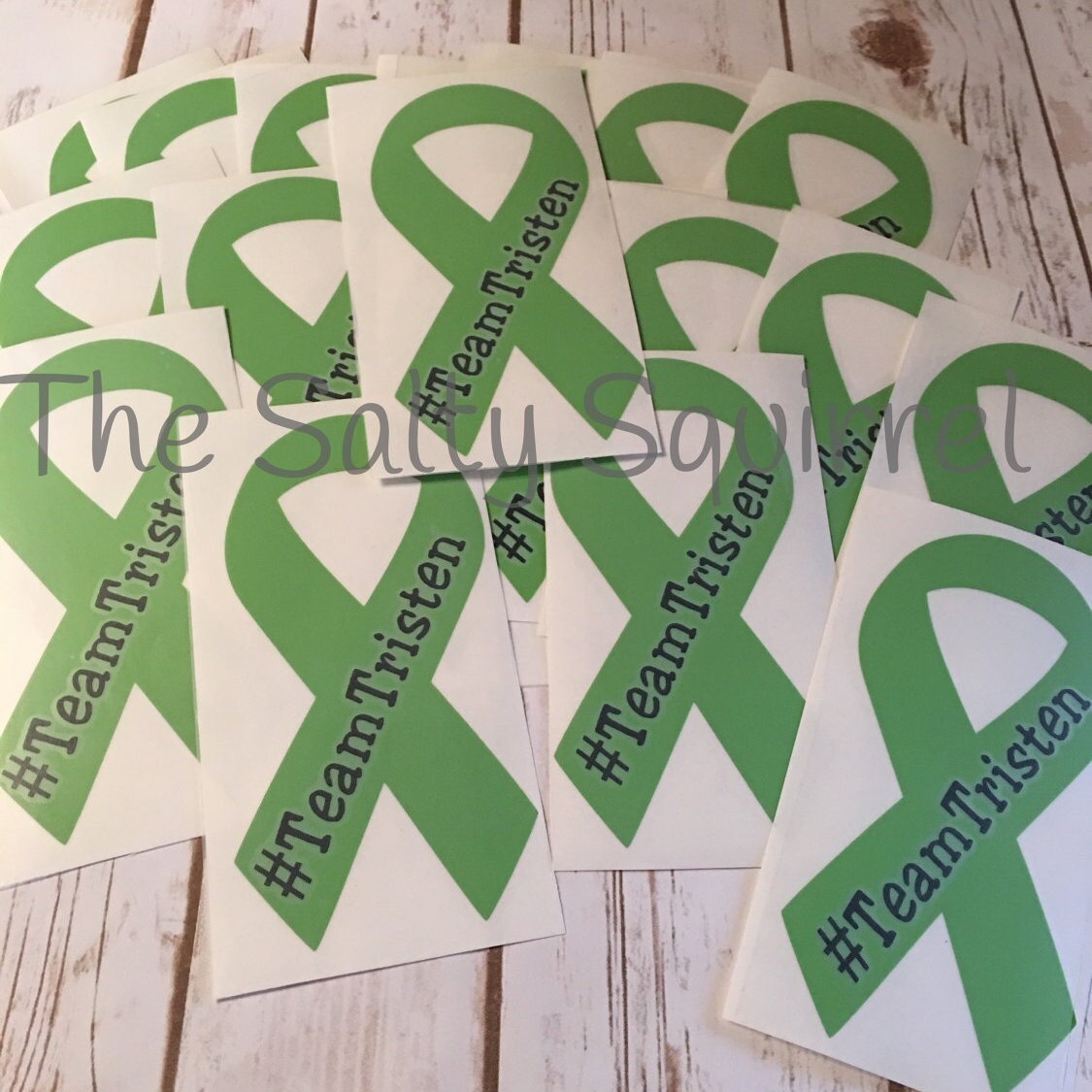 Custom Awareness Ribbons Vinyl team Ribbons Decals Vinyl | Etsy