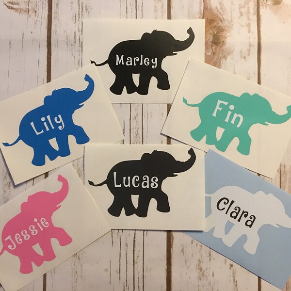 Elephant Decal - Etsy
