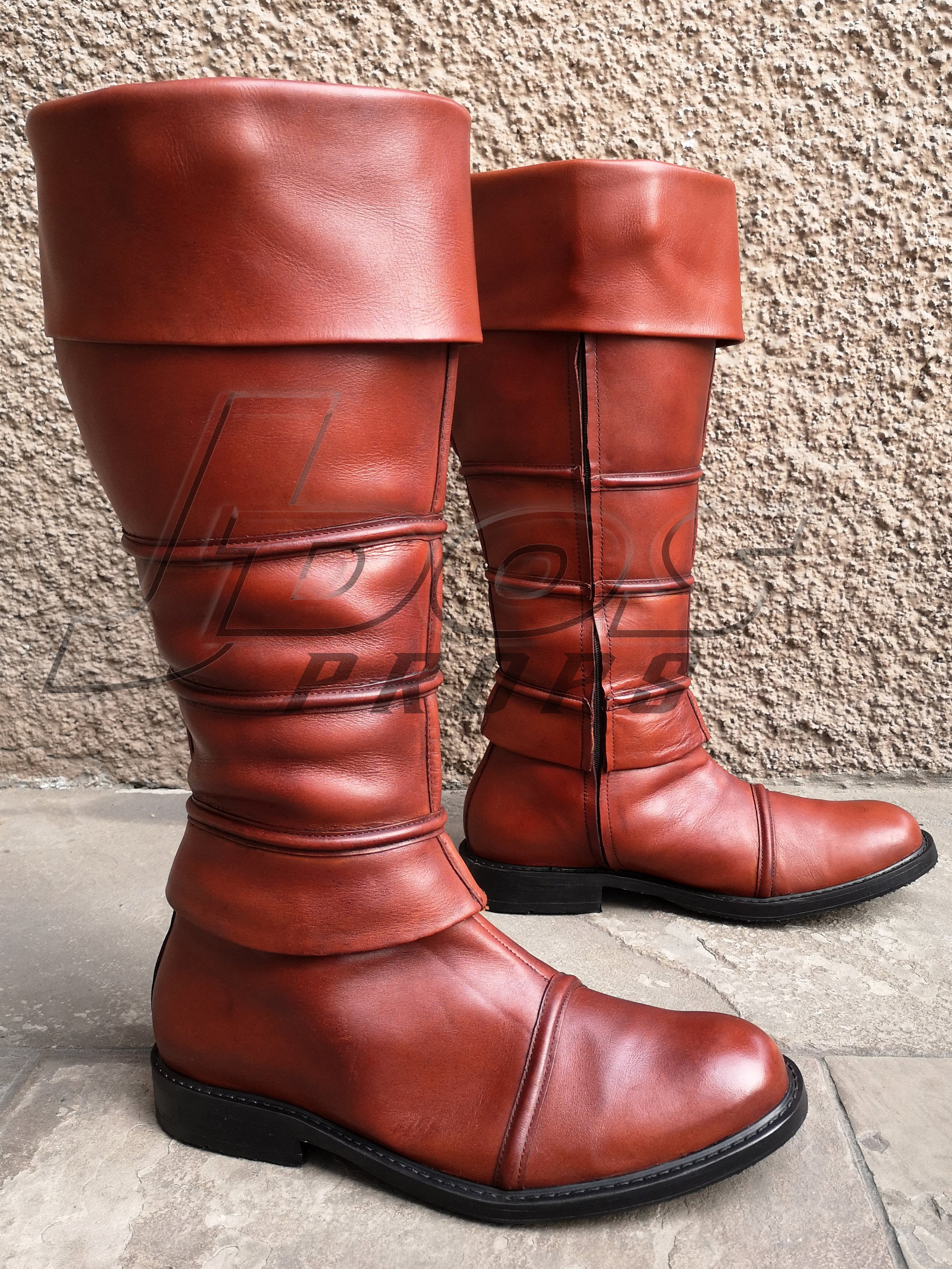 Custom Leather Boots Star Wars Prop Replica MADE TO ORDER : Anakin, Obi ...