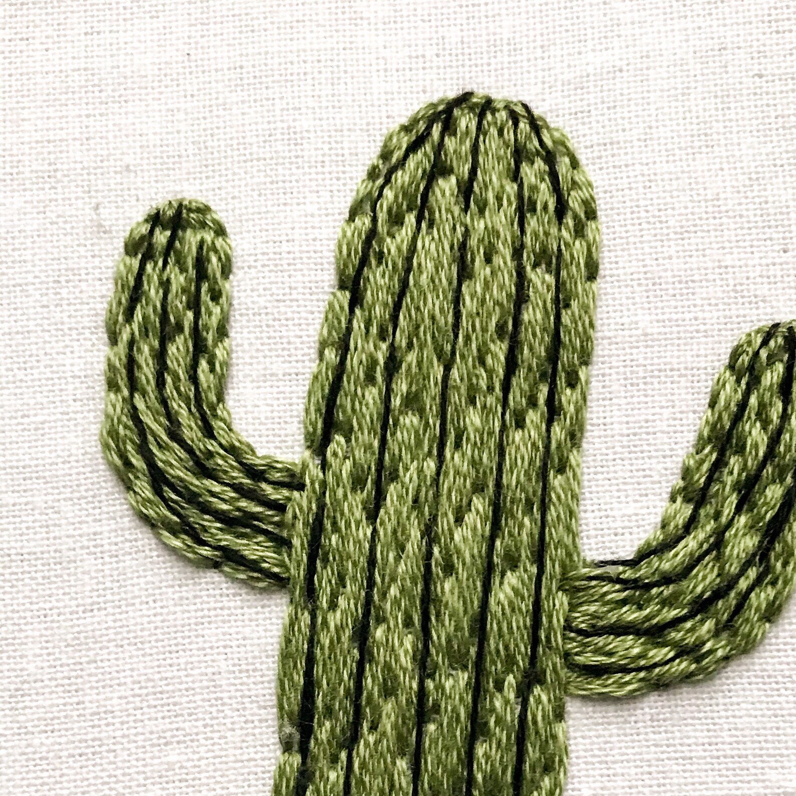 Desert Cactus Embroidery Pattern, Cactus Embroidery, PDF Pattern ...