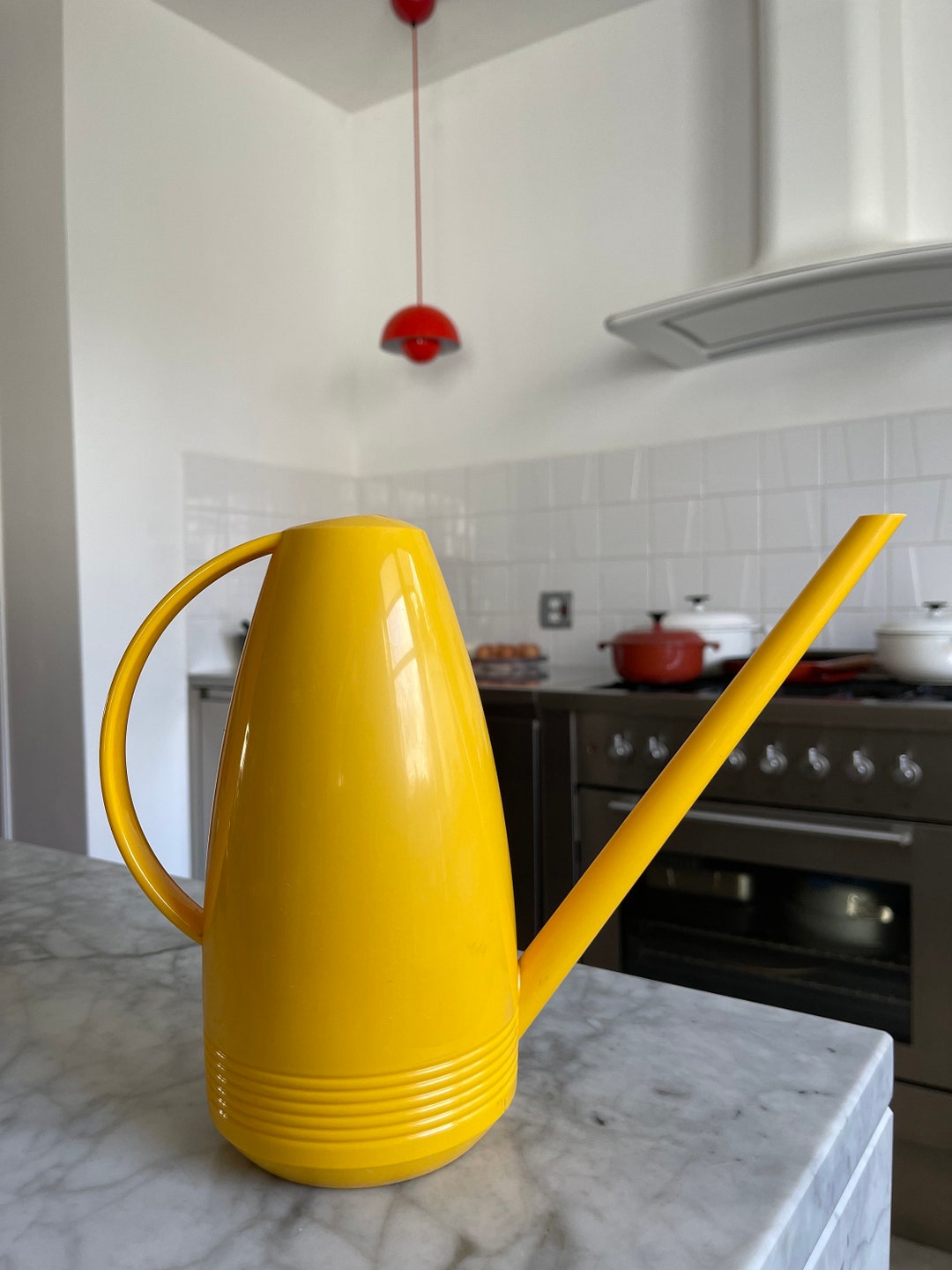 Gieter Gietertje Emsa W. Germany Space Age Geel - Etsy