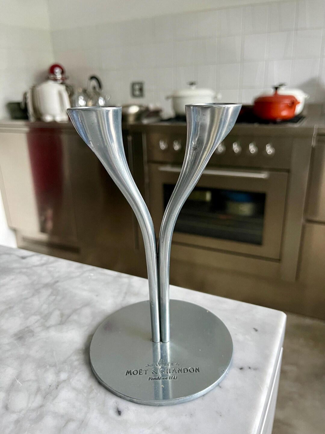 Moët & Chandon Metal Champagne Flute Stand by Philippe Di Meo Design - Etsy