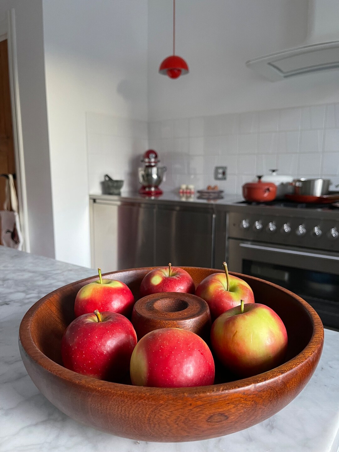 Schaal Fruitschaal Hapjeschaal Snackschaal Teak Teakhout Vintage ...