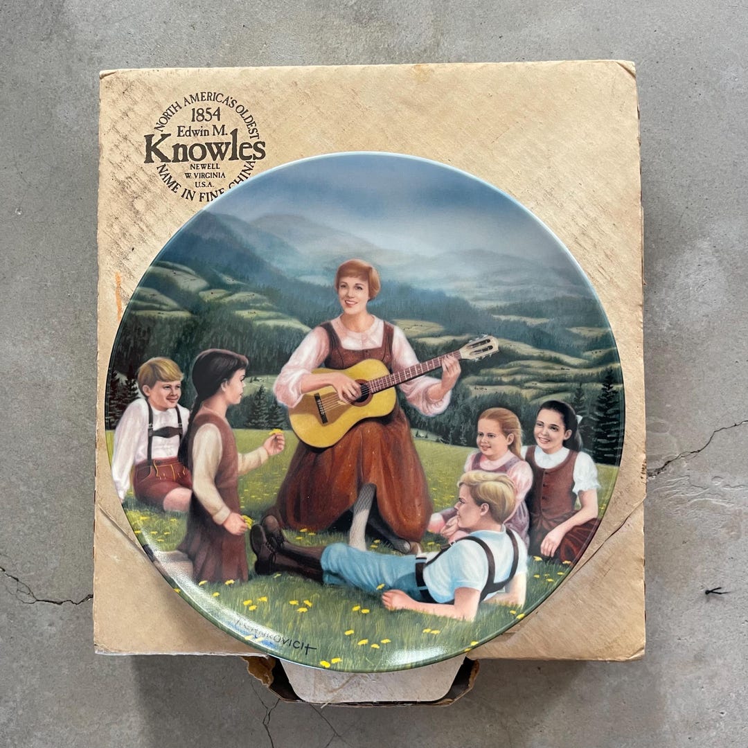 The Sound of Music Do-re-mi Edwin M. Knowles Ltd Edition 8-1/2 ...