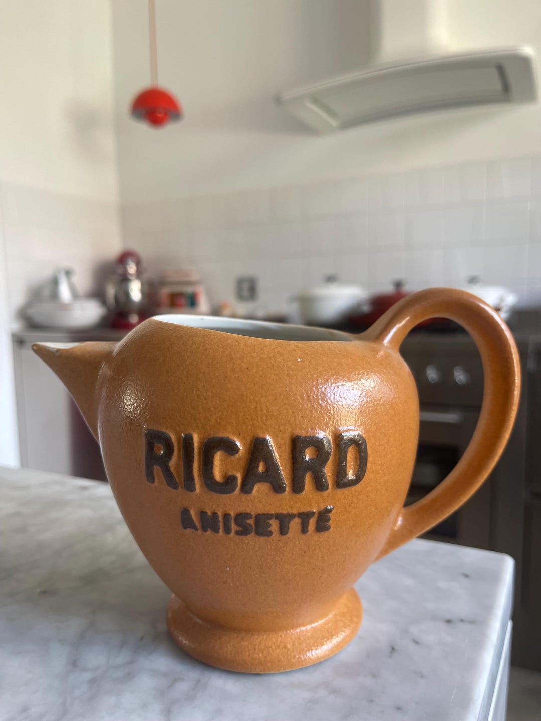 French Vintage Ricard Jug Ceramic Pitcher Anisette - Etsy