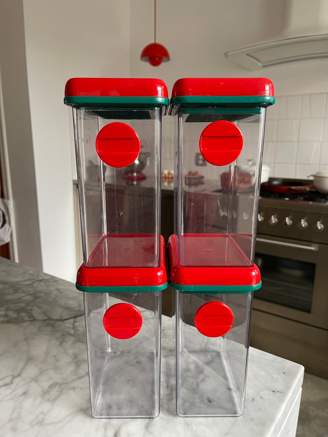 Emsa Voorraadbussen Set Van 4 Vintage - Etsy