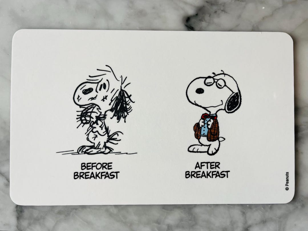 Snoopy Peanuts Vintage Formica Bread Board - Etsy