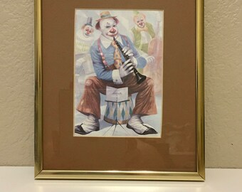 Clown prints | Etsy